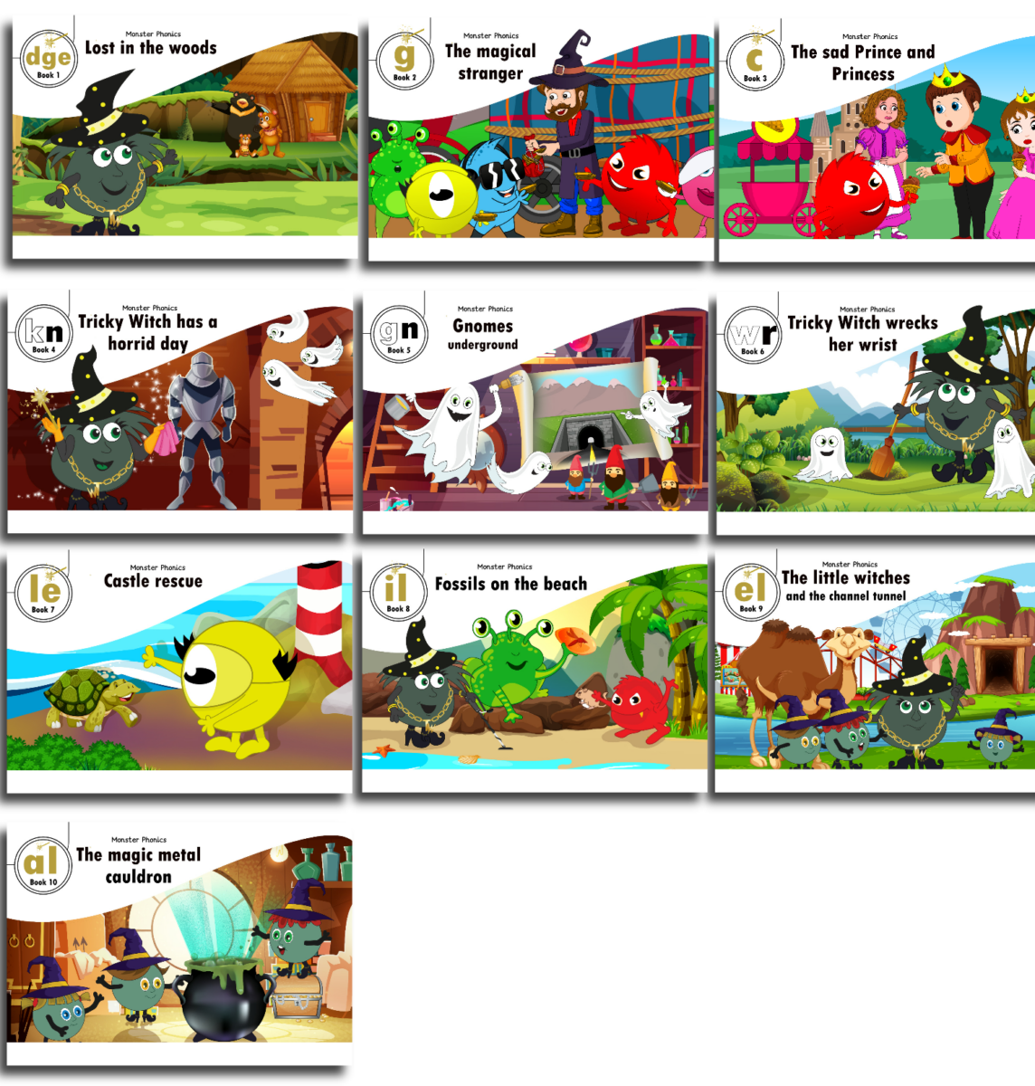 Full set of books - Stages 1, 2, 3, 3.1, 3.2, 4, 5, 6, 7, 8, 9, 10 ...